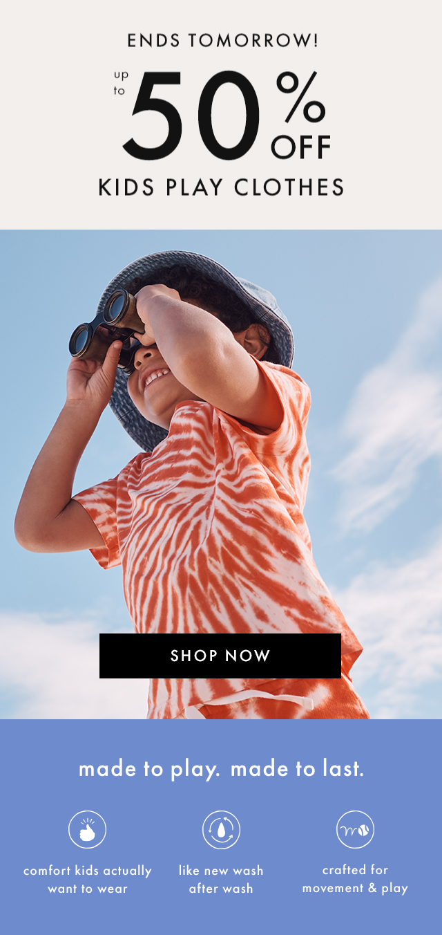 Hanna Andersson: Up To 50% Off Kids Play Clothes | Milled