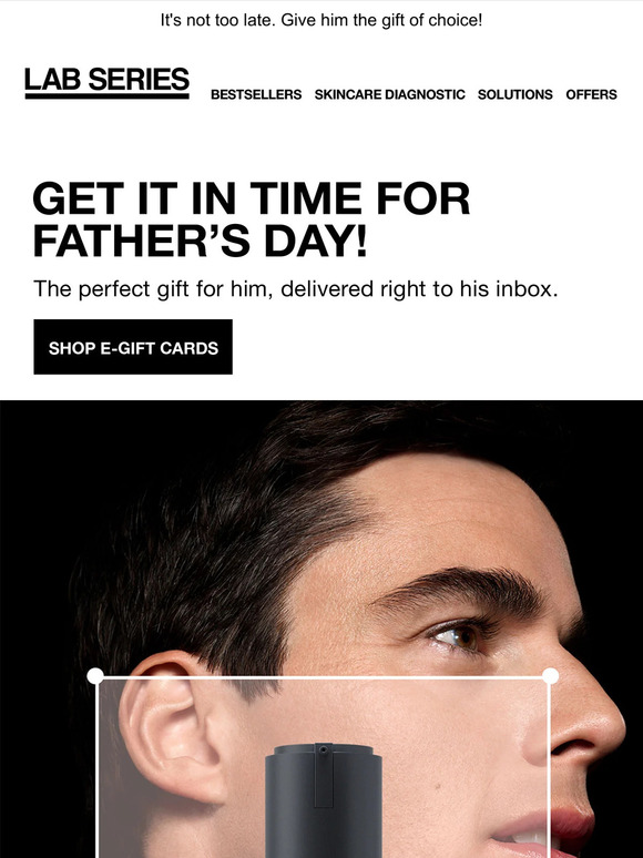 Lab Series: 06.16.2024: Happy Father's Day from LAB SERIES | Milled