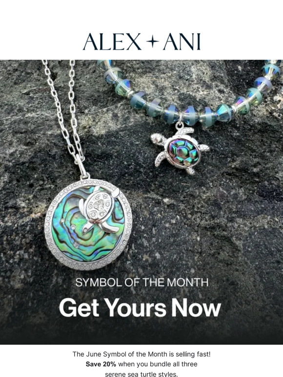Alex And Ani: Selling FAST 🐢 June Symbol of the Month | Milled