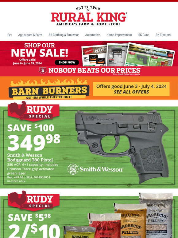 Rural King: Happy Father's Day! Perfect Gifts w/Big Savings - Kayaks ...