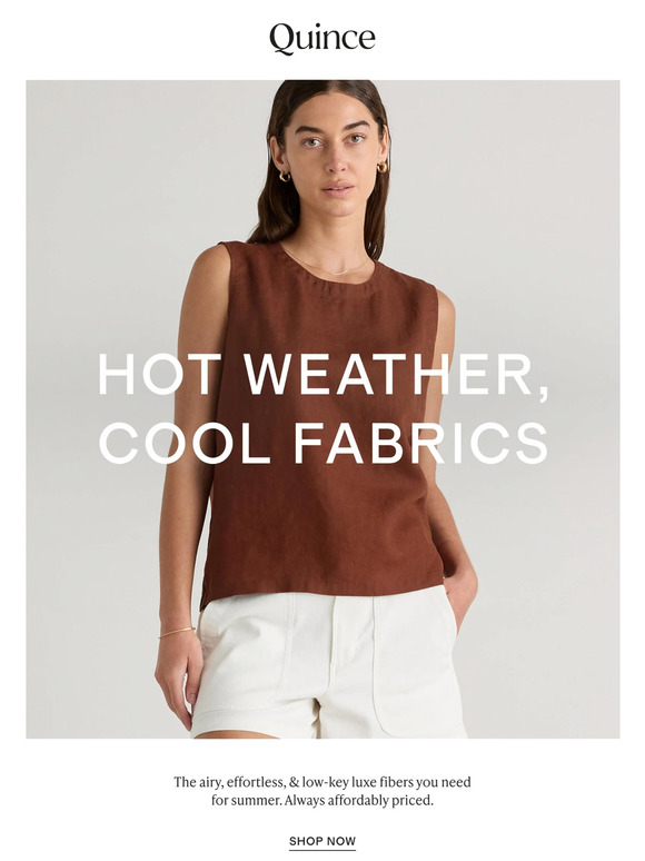 Quince: Inside: the summer fabrics you need to know | Milled