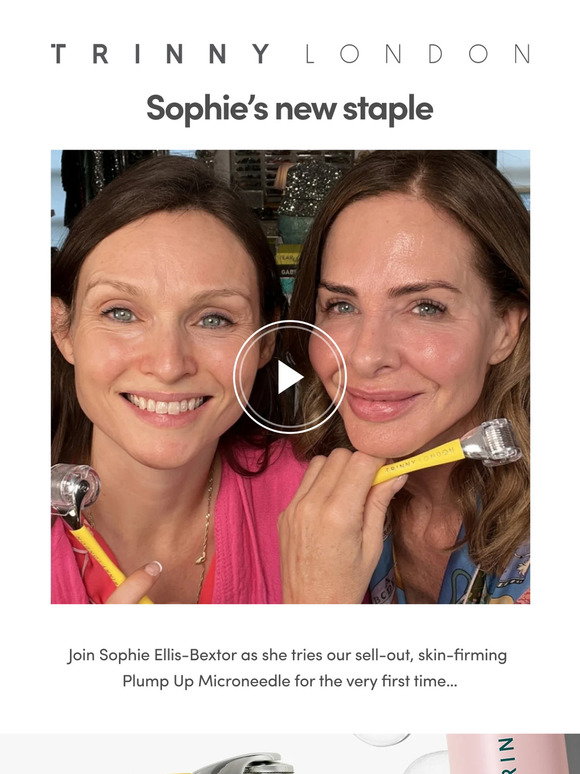 Trinny London: Microneedling with Sophie Ellis-Bextor | Milled