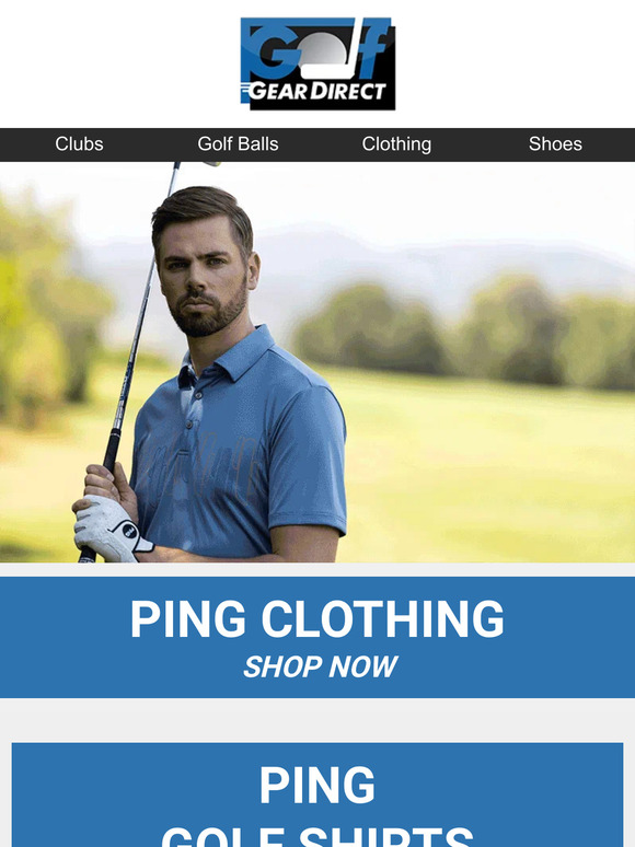 Golf Gear Direct: Get Ready For Summer With Ping Clothing! 😍🔥 | Milled
