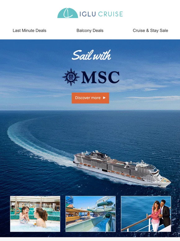 Iglu Cruise: Get to know | Why sail with MSC Cruises? | Milled