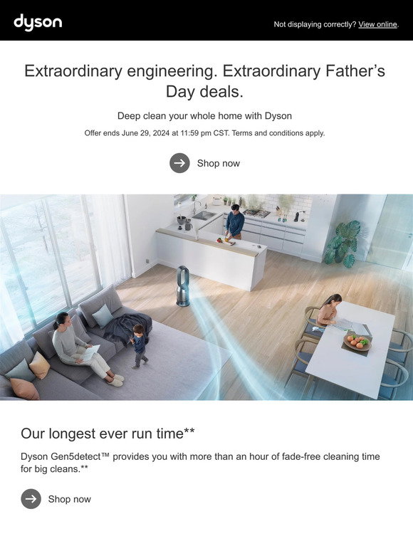 Dyson: Save up to $200 on pioneering technology this Father's Day | Milled