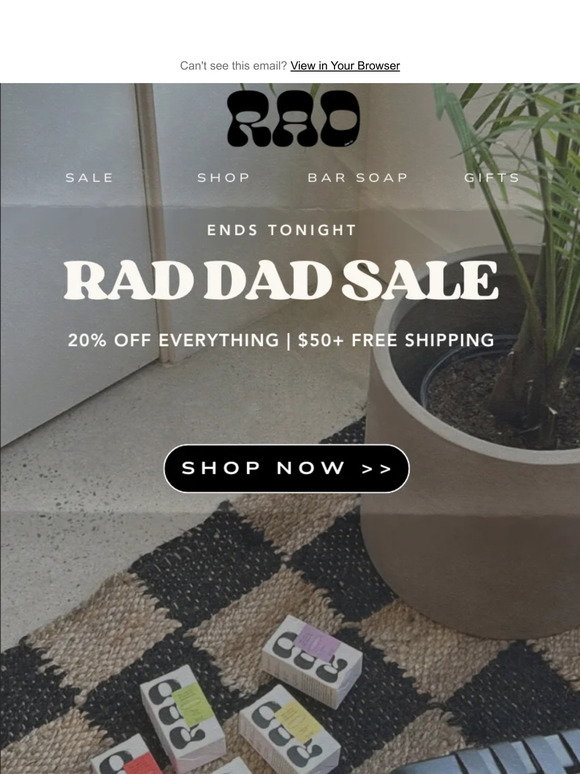 RAD Soap Co.: Happy Fathers Day! 🦖 | Milled