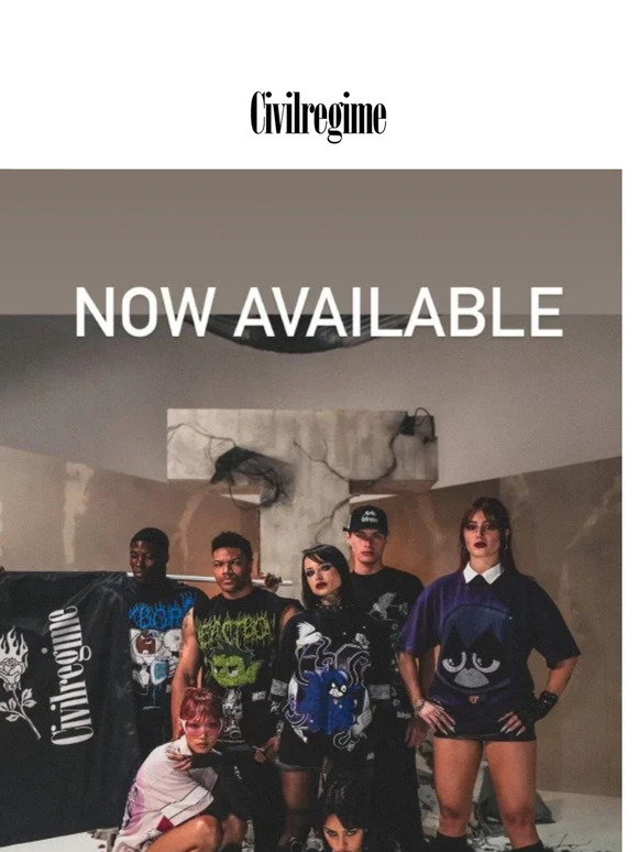 Civil: Teen Titans Go x Civil Regime Now Available! | Milled