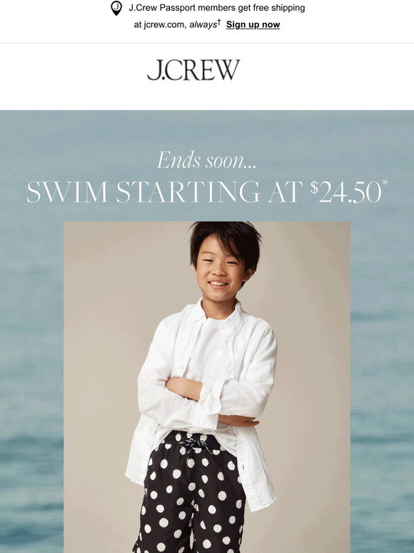 J.Crew Email Newsletters: Shop Sales, Discounts, and Coupon Codes