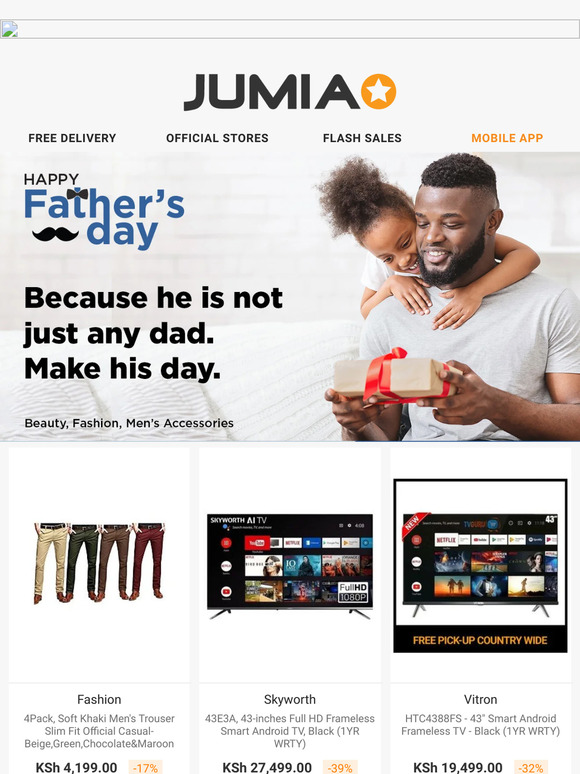 Jumia: Unique gifts he’ll love at prices you’ll love! | Milled
