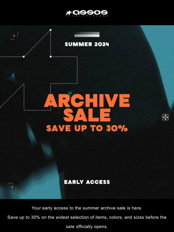 ASSOS: Archive Sale | Early Access | Milled