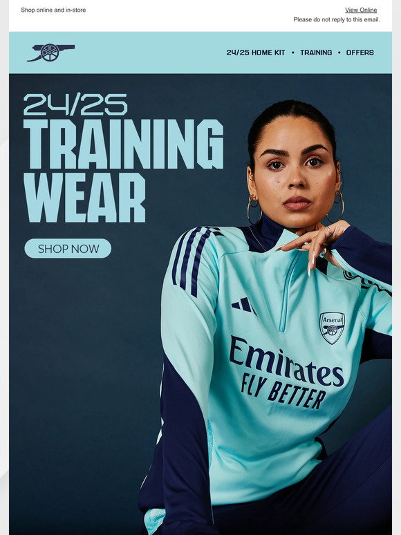 Arsenal: Check out the new 24/25 Training Wear 👈 | Milled