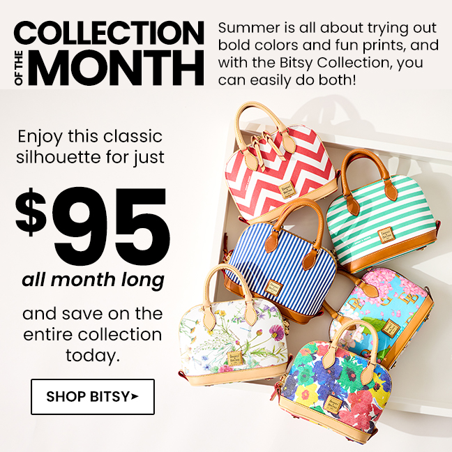 Dooney & Bourke: Meet the Collection of the Month: The Bitsy Collection ...