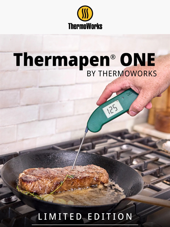 ThermoWorks: Thermapen ONE 🤝 British Racing Green | Milled