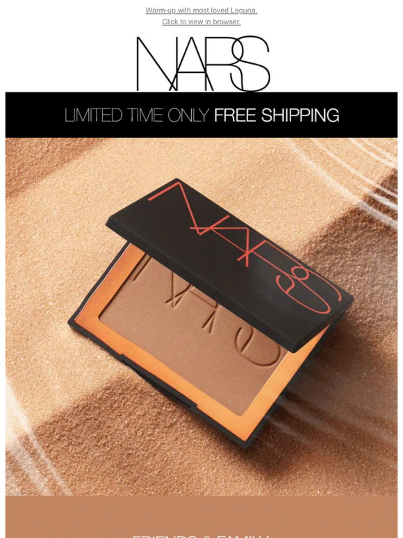 NARS Email Newsletters: Shop Sales, Discounts, and Coupon Codes