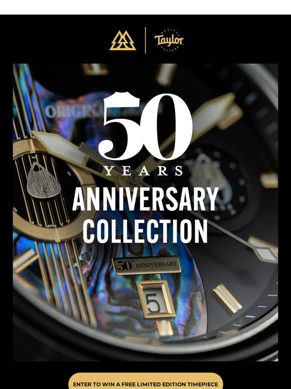 Original Grain: Taylor Guitars 50 Year Anniversary Edition | Milled