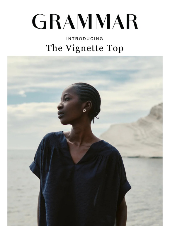 GRAMMAR: Introducing: The Vignette Top | Milled