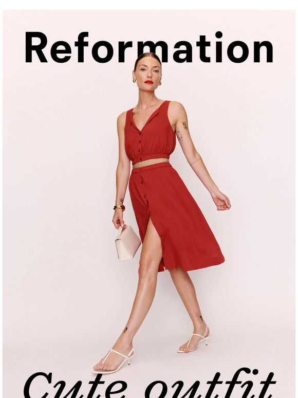 Reformation: OUTFIT OF THE MONTH | Milled