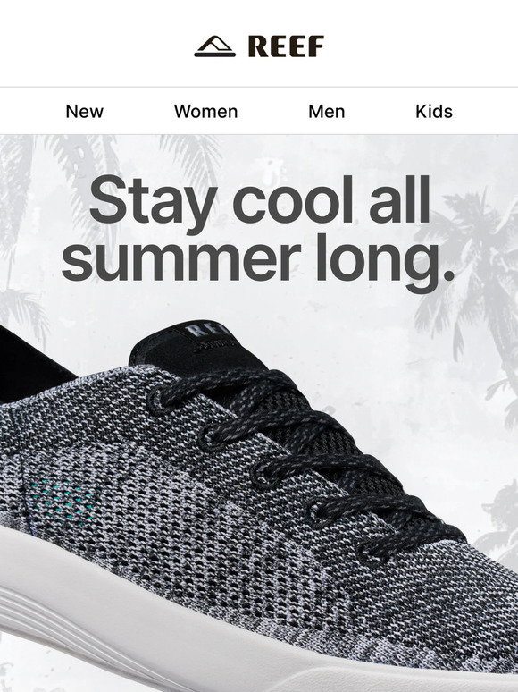 Reef: New Colors in SWELLsole | Milled