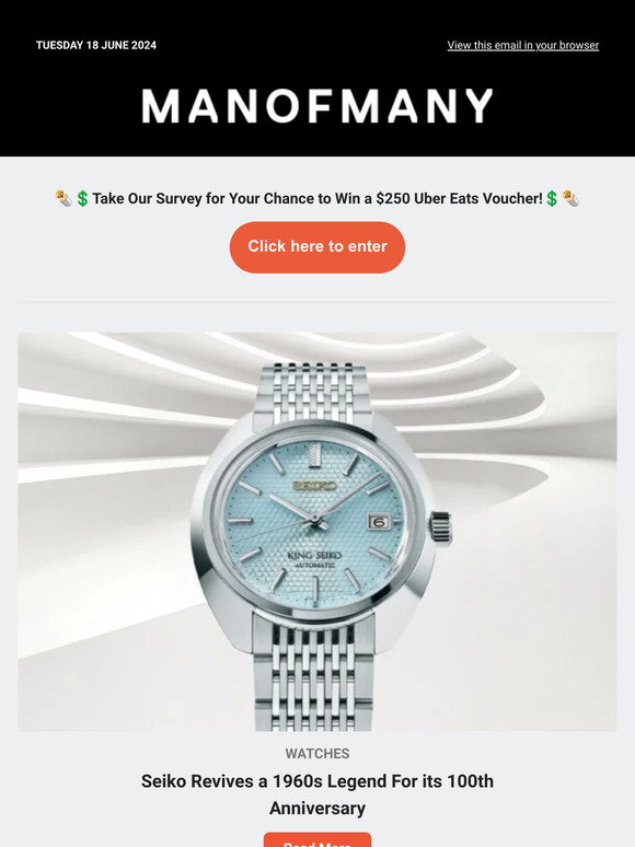 Man of Many: Seiko Revives a 1960s Legend For its 100th Anniversary ...