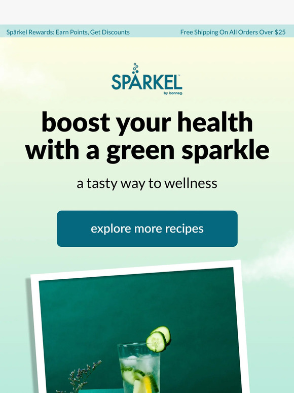 Spärkel: Refresh Your Day with a Healthy Green Sparkle! | Milled