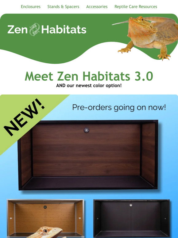 Zen Habitats: Have you heard? Our NEWEST enclosure line is HERE! 🐍📣 ...