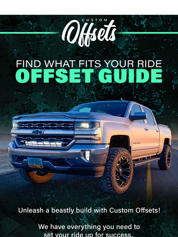 Custom Offsets: Build Your Ride with Custom Offsets! | Milled