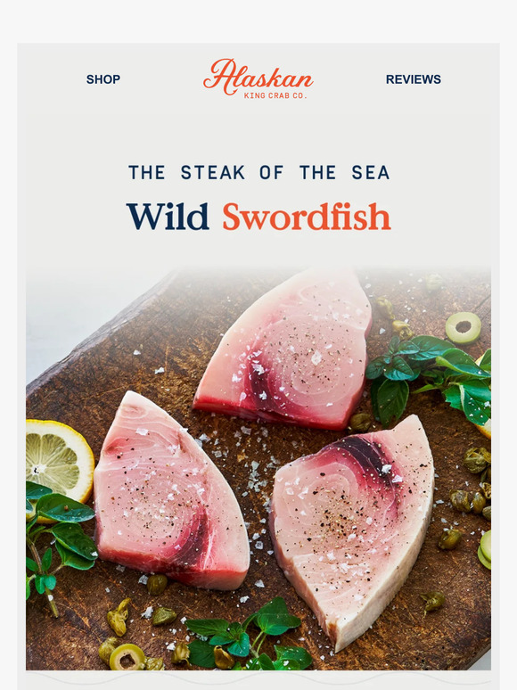 Alaskan King Crab Co.: Dive Into the Deep with Majestic Swordfish! | Milled