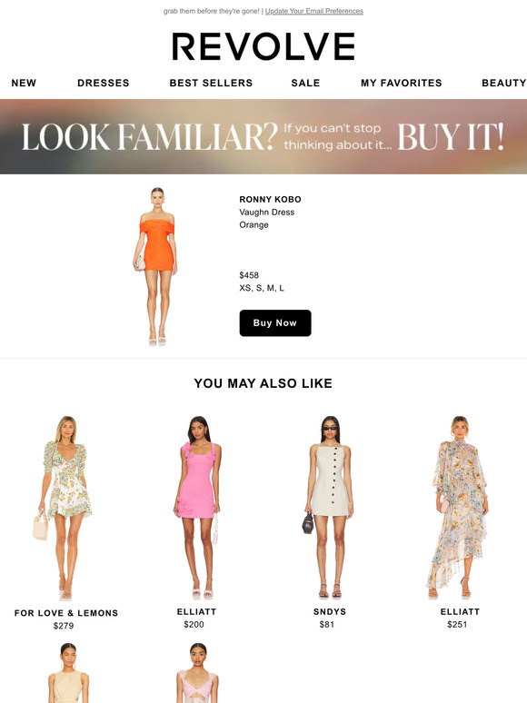 REVOLVE Email Newsletters: Shop Sales, Discounts, and Coupon Codes