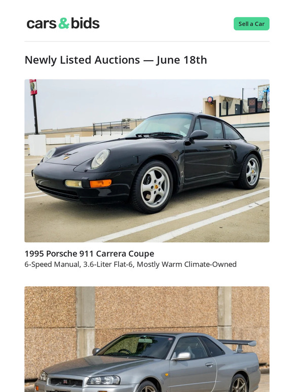 Cars & Bids: Cars & Bids Today | Milled