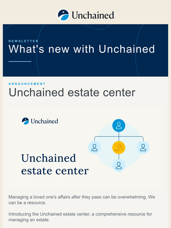 Unchained Capital: Introducing the Unchained estate center | Milled