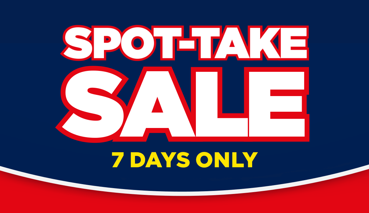 Spotlight: 40% OFF* + Spot-Take Sale STARTS NOW! | Milled