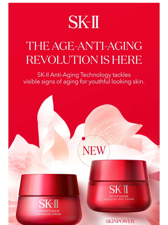 SK-II: The SKINPOWER you love, now more powerful ⭐ | Milled
