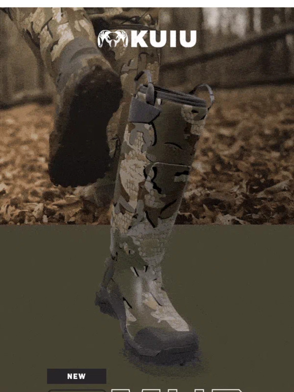 KUIU: All-New HD Mud Boots: Designed for Muddy Conditions | Milled