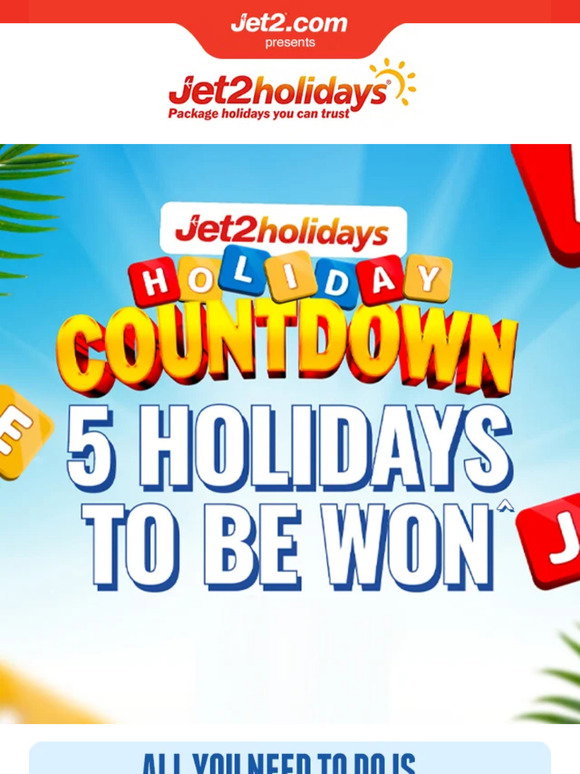 Jet2: Holiday Countdown is here! | Milled
