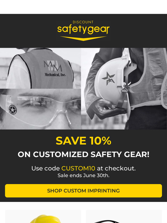 Discount Safety Gear: Save on Custom Safety Gear | Milled