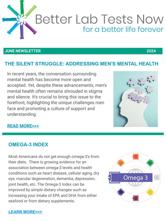 Better Lab Tests: The Silent Struggle: Addressing Men's Mental Health ...