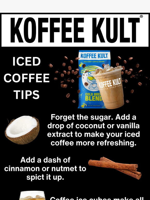 Koffee Kult: Ice Coffee Tips 🧊☕ | Milled