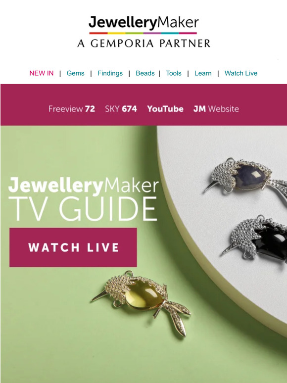 JewelleryMaker: Jam packed shows: essentials, pearls & xTool! 😍 | Milled
