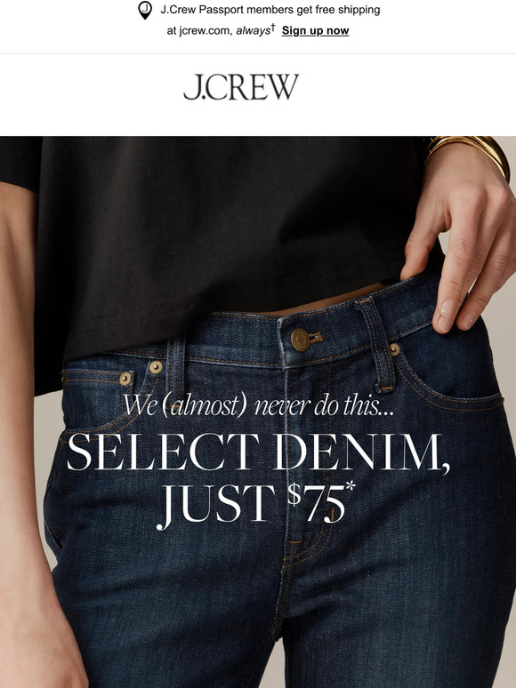 J.Crew Email Newsletters: Shop Sales, Discounts, and Coupon Codes