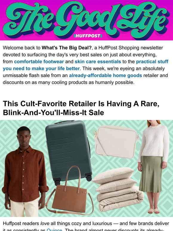 HuffPost: This reader-adored brand is having a VERY rare sale | Milled