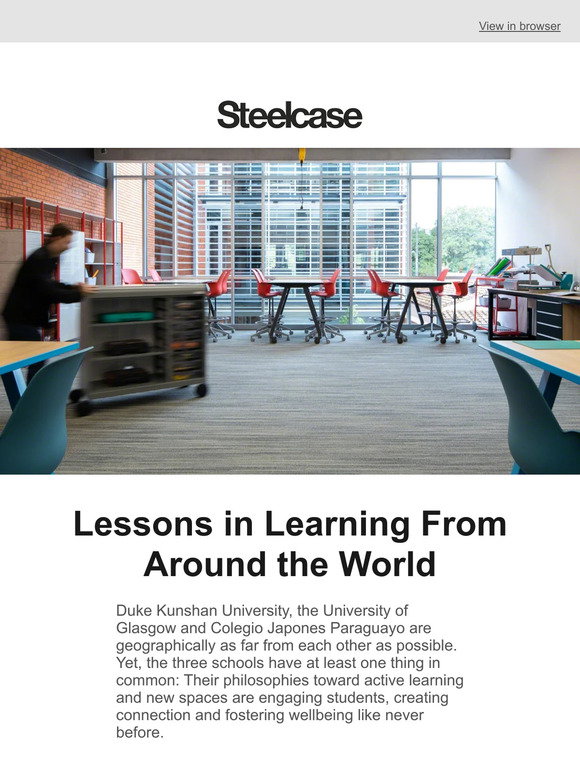 Steelcase: Three Schools Bringing Learning into the Future | Milled