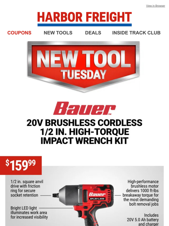 Harbor Freight Tools: NEW PRODUCT ALERT | Milled