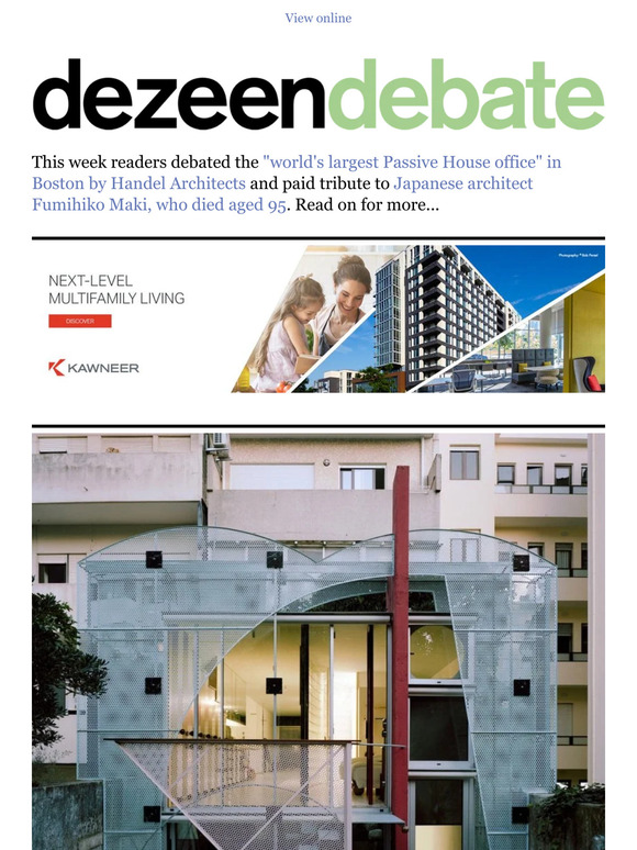 Dezeen: Debate: "Architecture is the elegant use of wasted space" | Milled