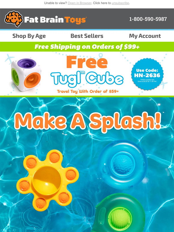 Fat Brain Toys: Fill Your Pool With Fat Brain Toys! | Milled