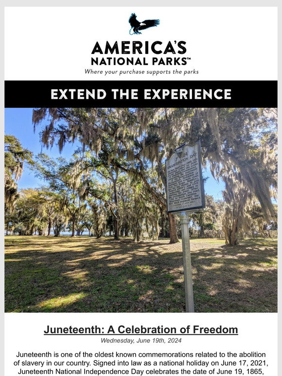 America's National Parks: Juneteenth: A Celebration of Freedom | Milled
