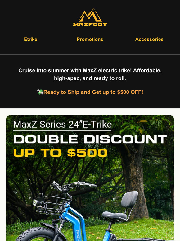MaxFoot: The Summer of MaxZ E-trike🌞 | Milled