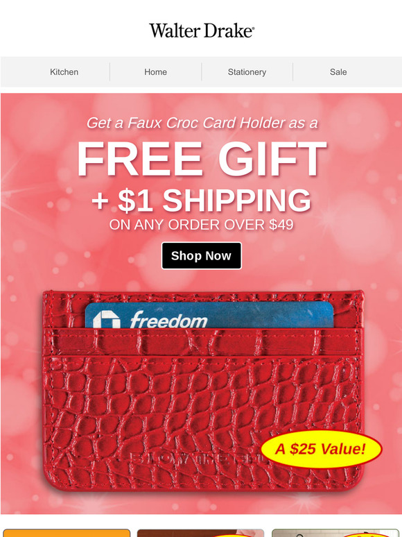 Walter Drake: Friend, Claim Your Free Gift | Milled