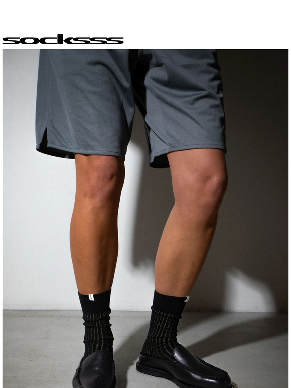 Socksss: SUMMER CLASSIC: Green Shadow | Milled