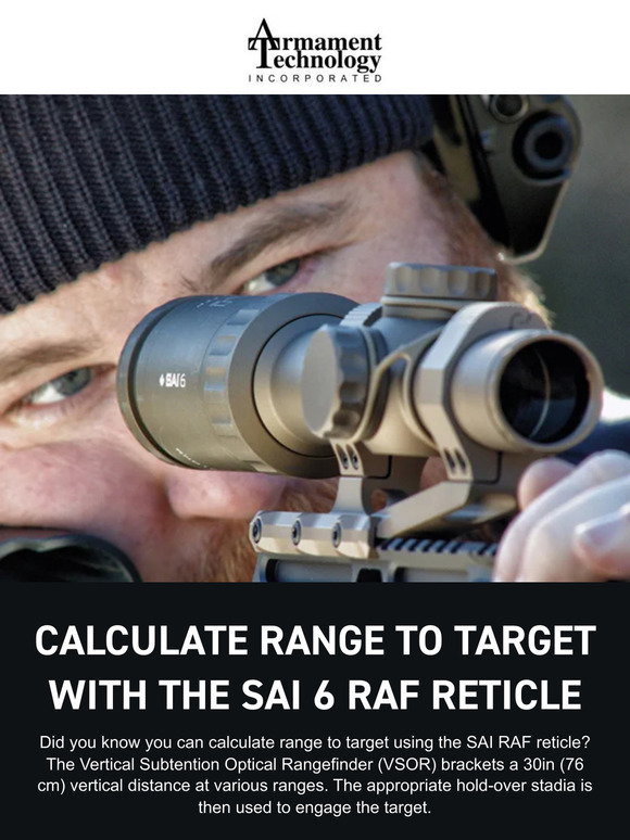 Armament Technology: Calculate range to target using the SAI RAF ...