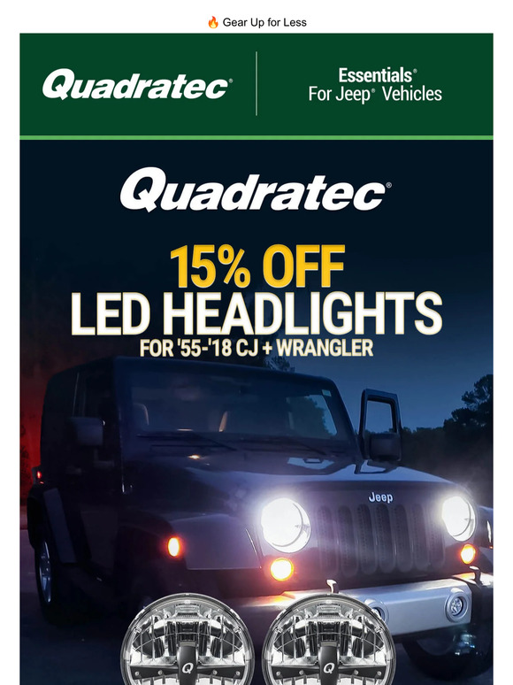 Quadratec: ☀️ Summer Savings on Jeep Upgrades | Milled